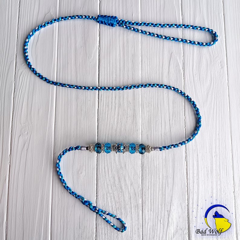 Dog Show Lead Leash Handmade | for Snake Chain (cobra) | With Carabiner ...