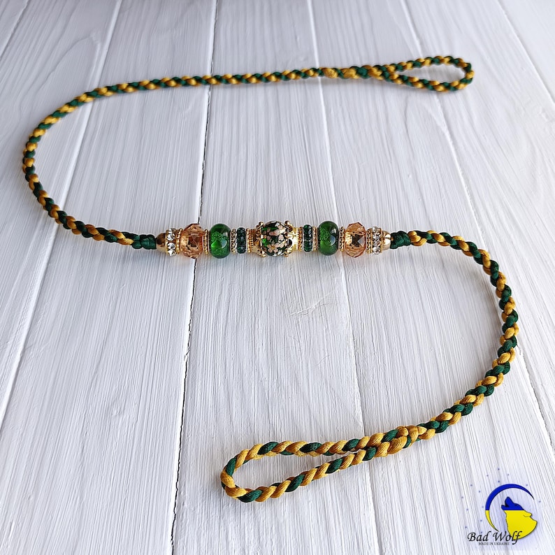 Dog Show Lead Leash Handmade | for Snake Chain (cobra) | With Carabiner ...