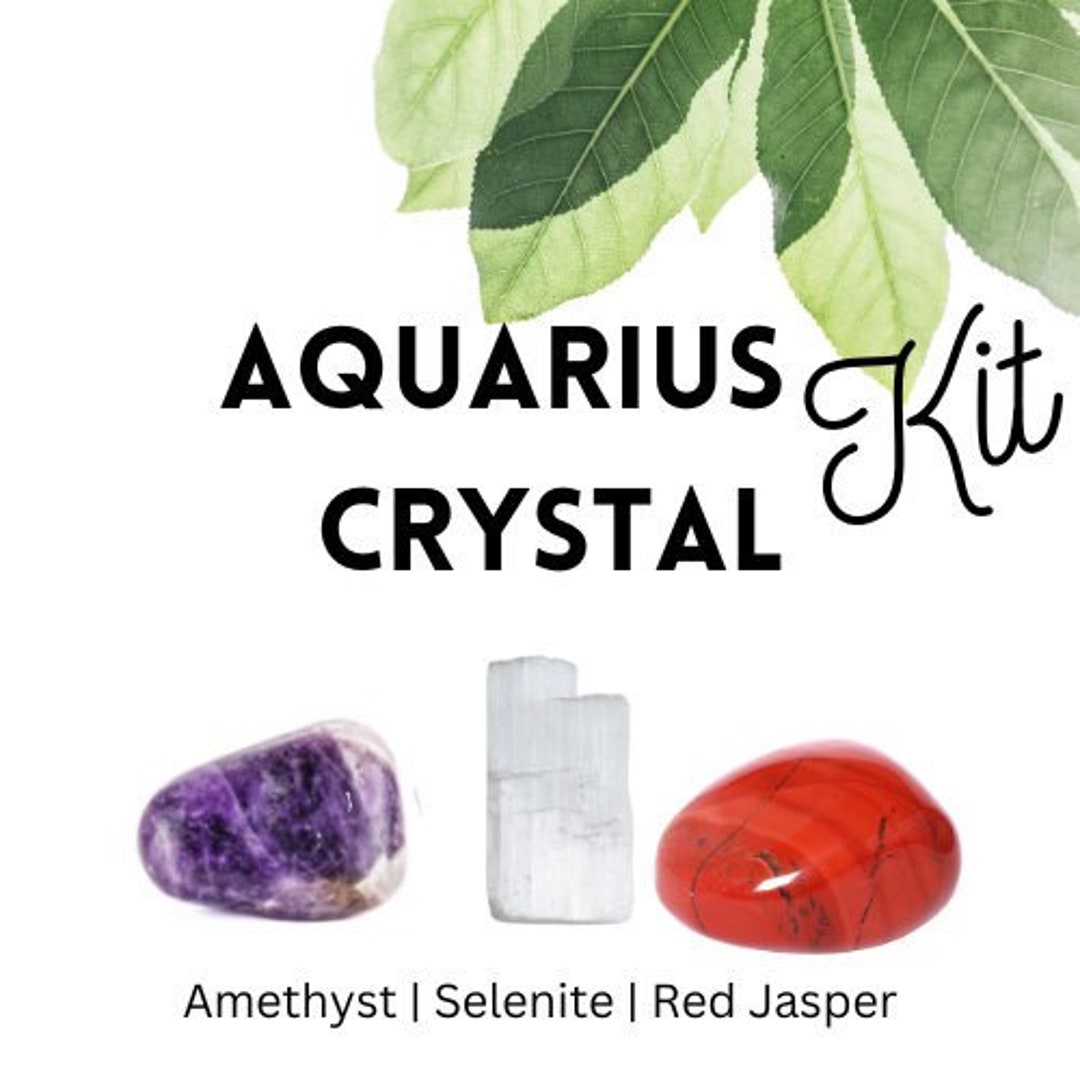 Crystals for Aquarius Aquarius Crystal Kit Basic Crystal - Etsy