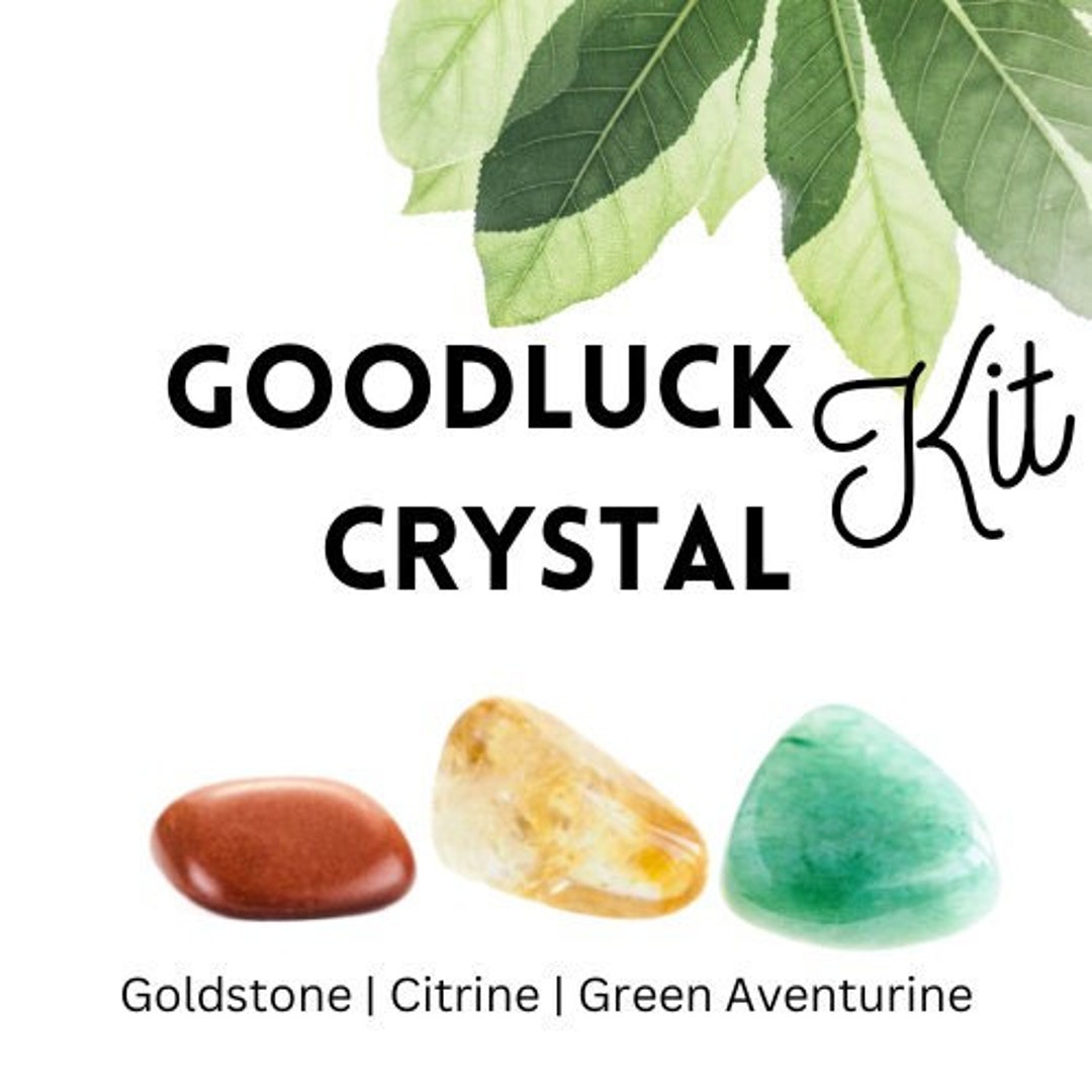 Crystal Kit for Luck Luck Crystal Kit Luck Crystal Set - Etsy Canada