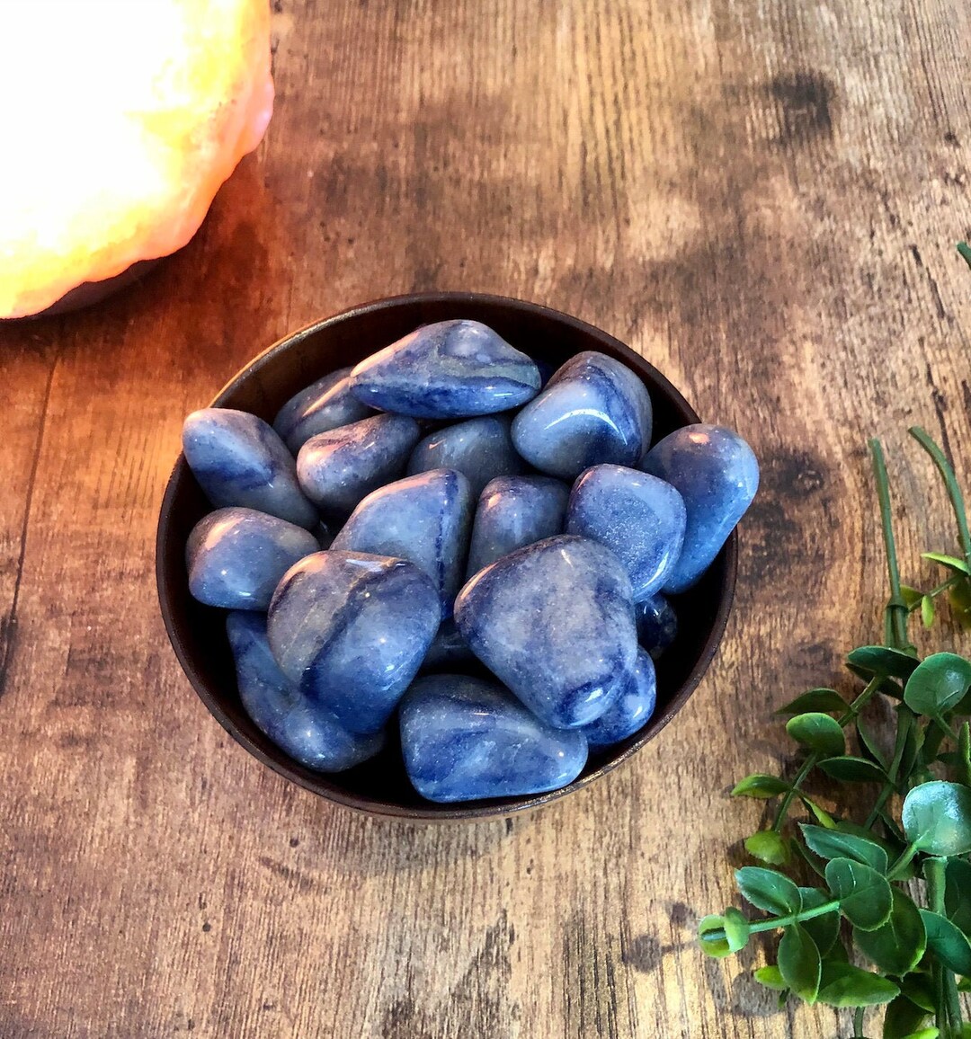 Aventurina Azul Piedra Caída Medio Piedra aventurina - Etsy España