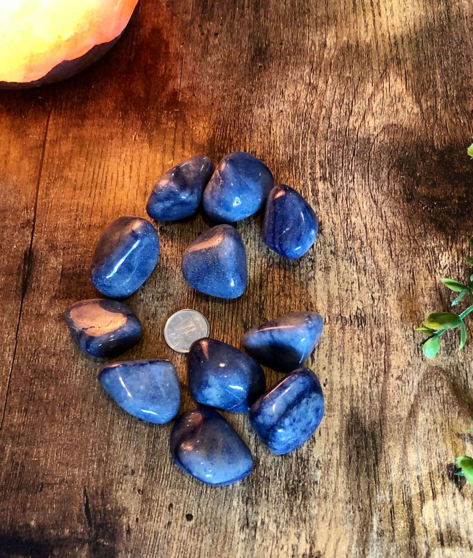 Aventurina Azul Piedra Caída Medio Piedra aventurina - Etsy España
