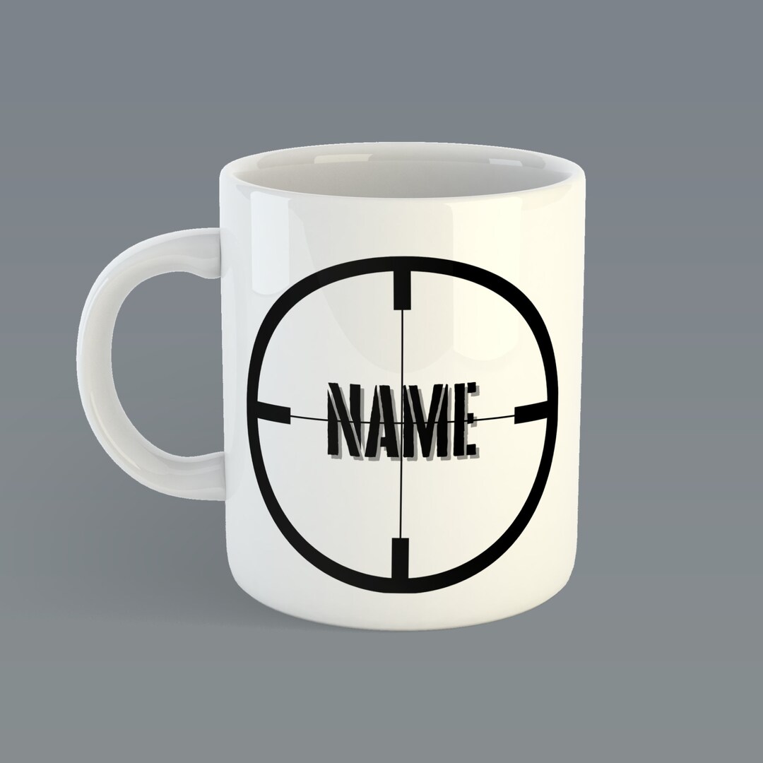 Personalised Sniper Mug ceramic Mug-coffee Mug Gift Mug-11oz - Etsy