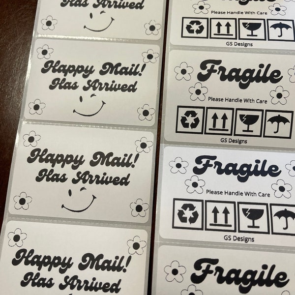 Happy Mail Stickers - Etsy