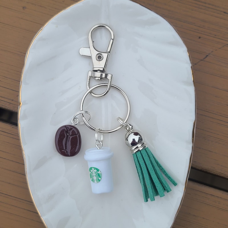 Starbucks Key Chain - Etsy
