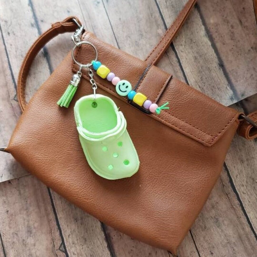 Croc Keychain Croc Lover Nurse Croc Keychain Rubber Croc - Etsy