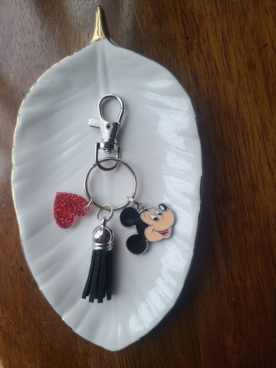 Mickey Mouse Keychain Mickey Mouse Lover Mickey Charm Mickey Mouse Key ...