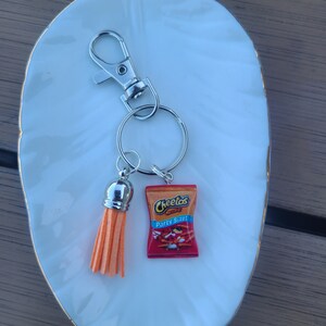 Cheetos Key Chain Cheetos Cheetos Charm Orange Tassel Cheese Curls ...