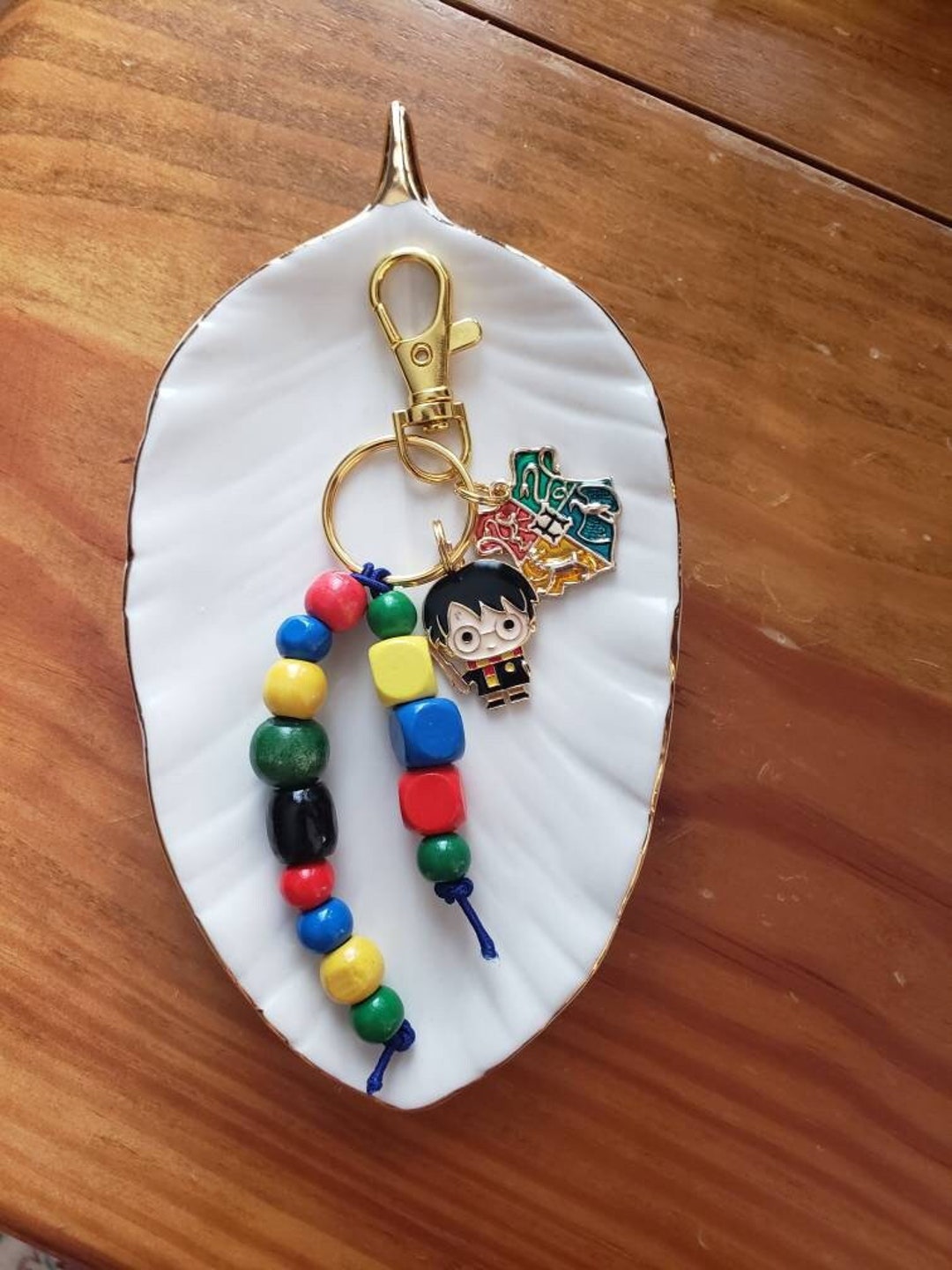 Harry Potter Keychain Wizard Keychain Hogwarts Potter Charm Harry ...