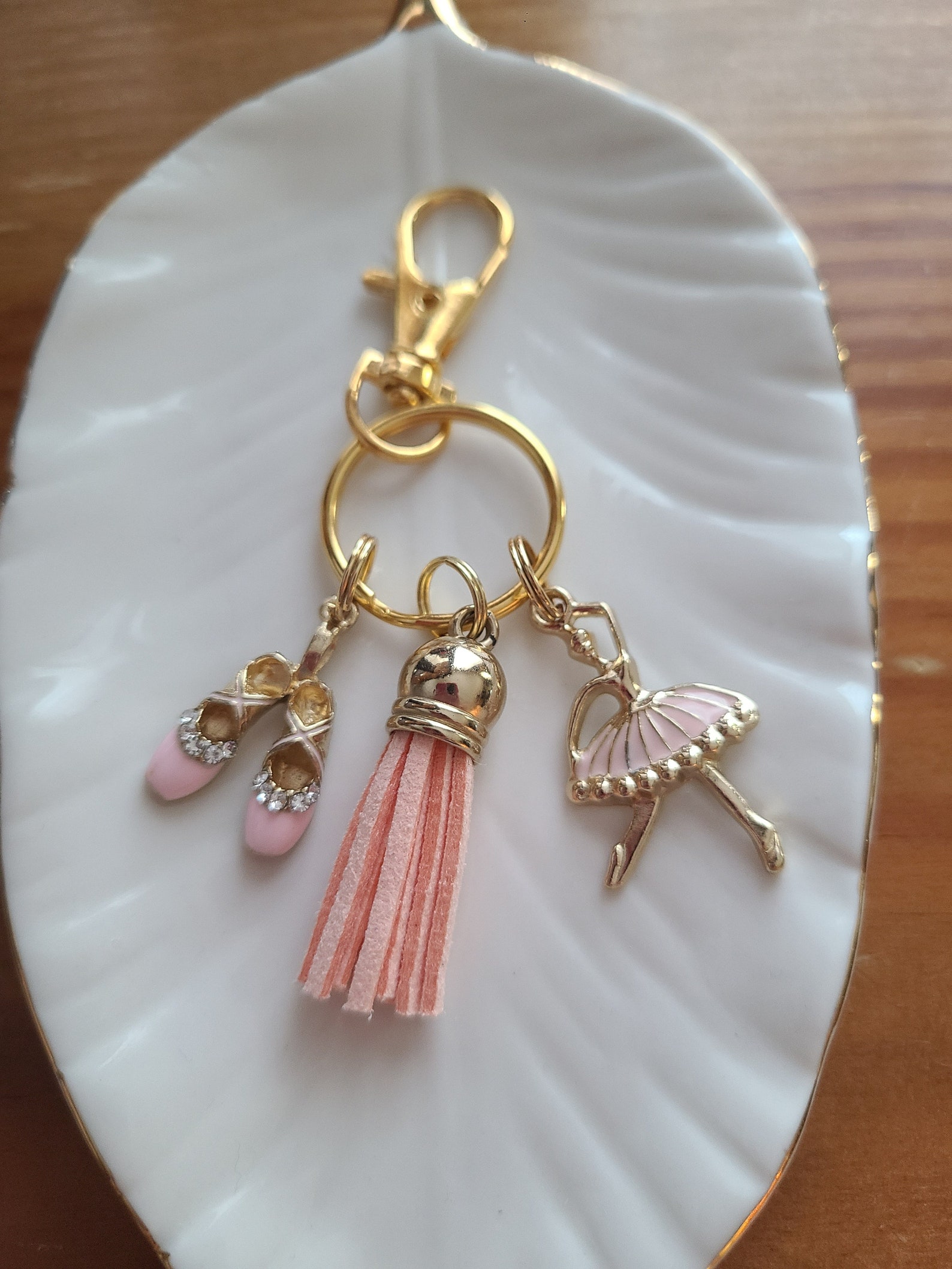 Ballerina Keychain - Dance Keychain - Ballet Keychain - Dance Mom ...