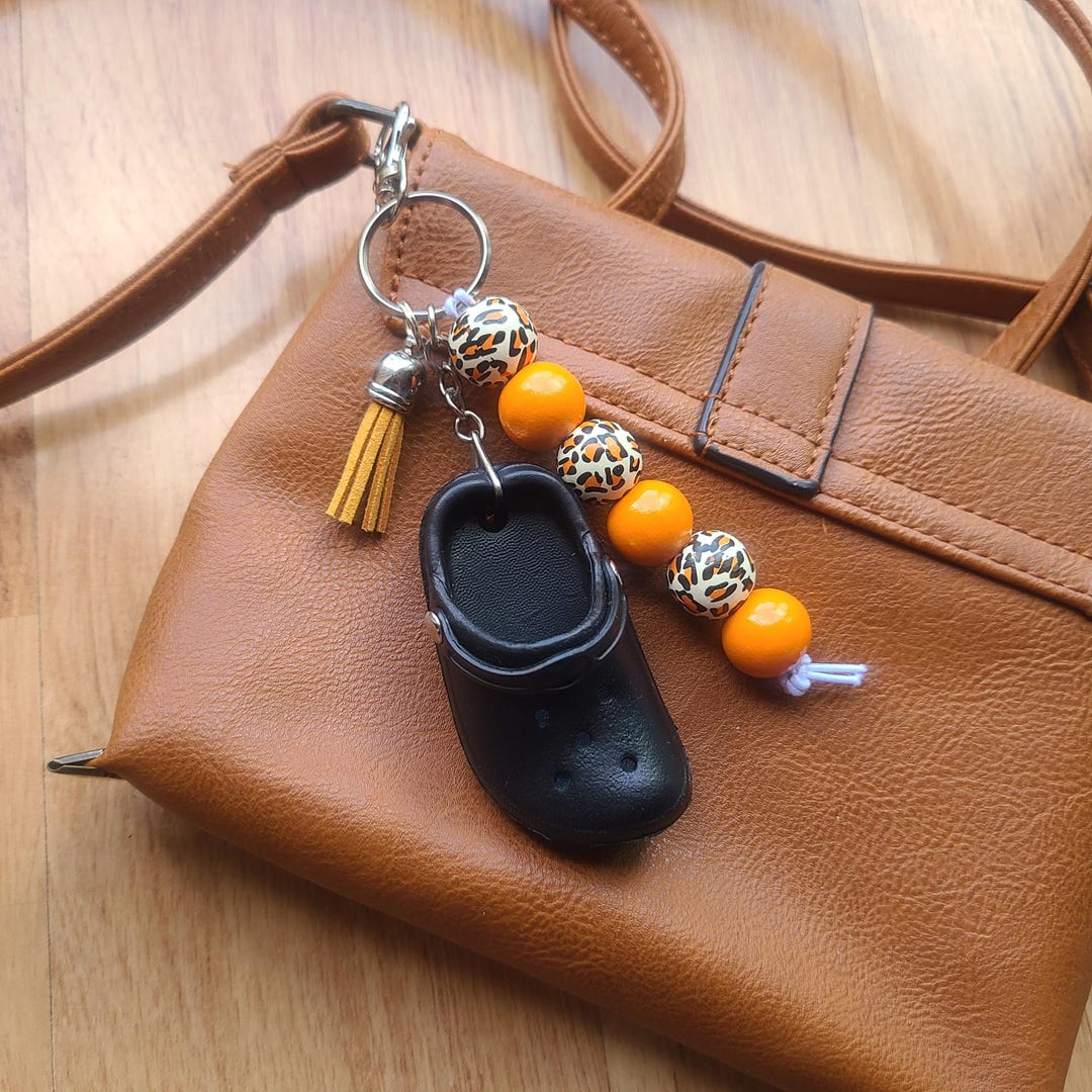 Croc Keychain - Croc Lover - Nurse Croc Keychain - Rubber Croc Charm ...