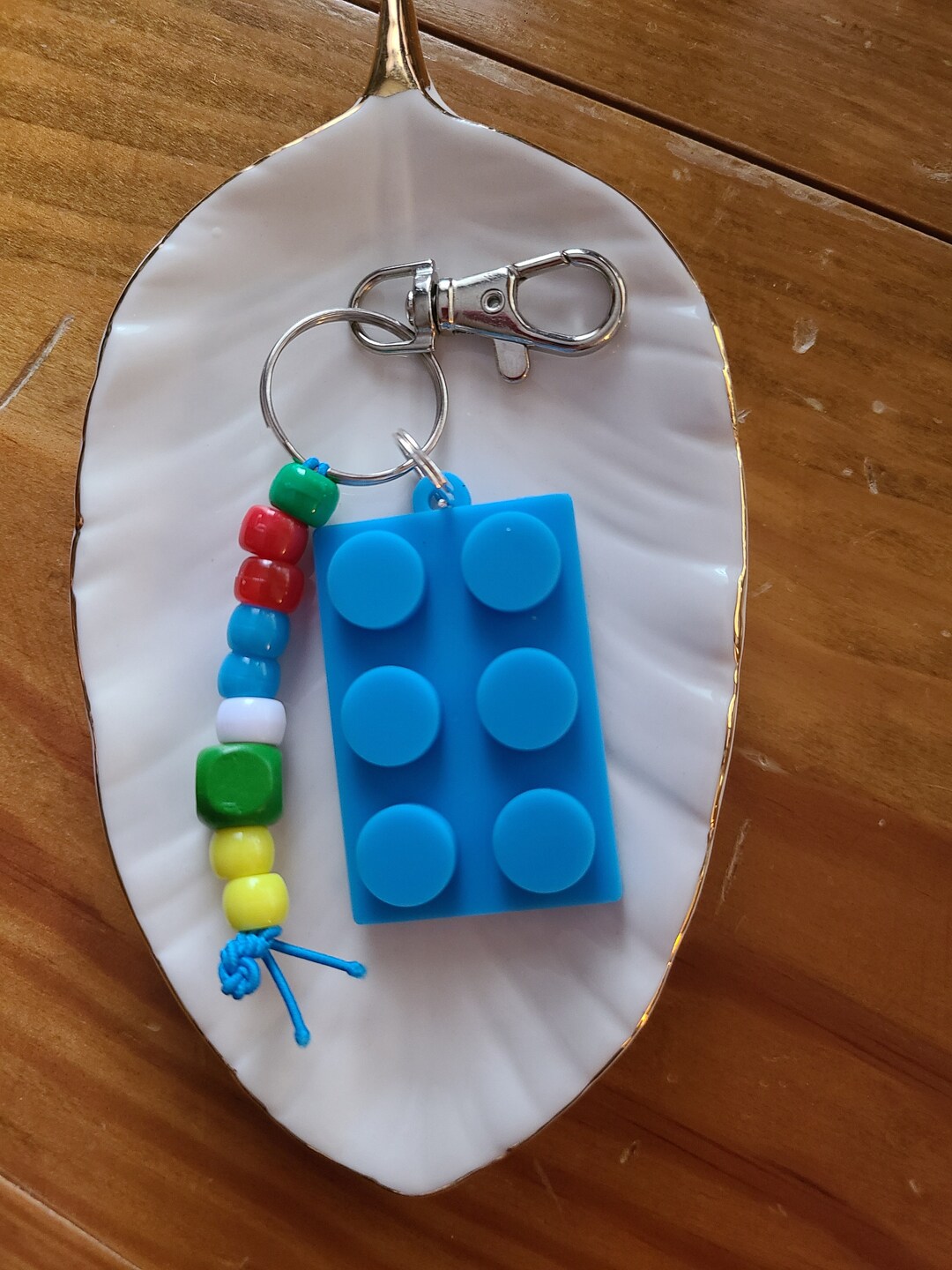 Block Keychain Block Lover Building Block Charm Boys Gift block ...