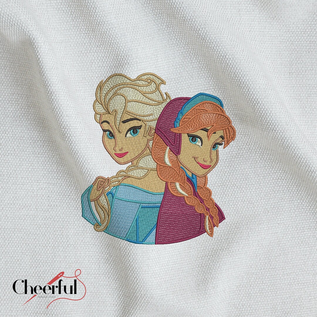 Princess Embroidery Machine Design 3 Sizes Instant - Etsy UK