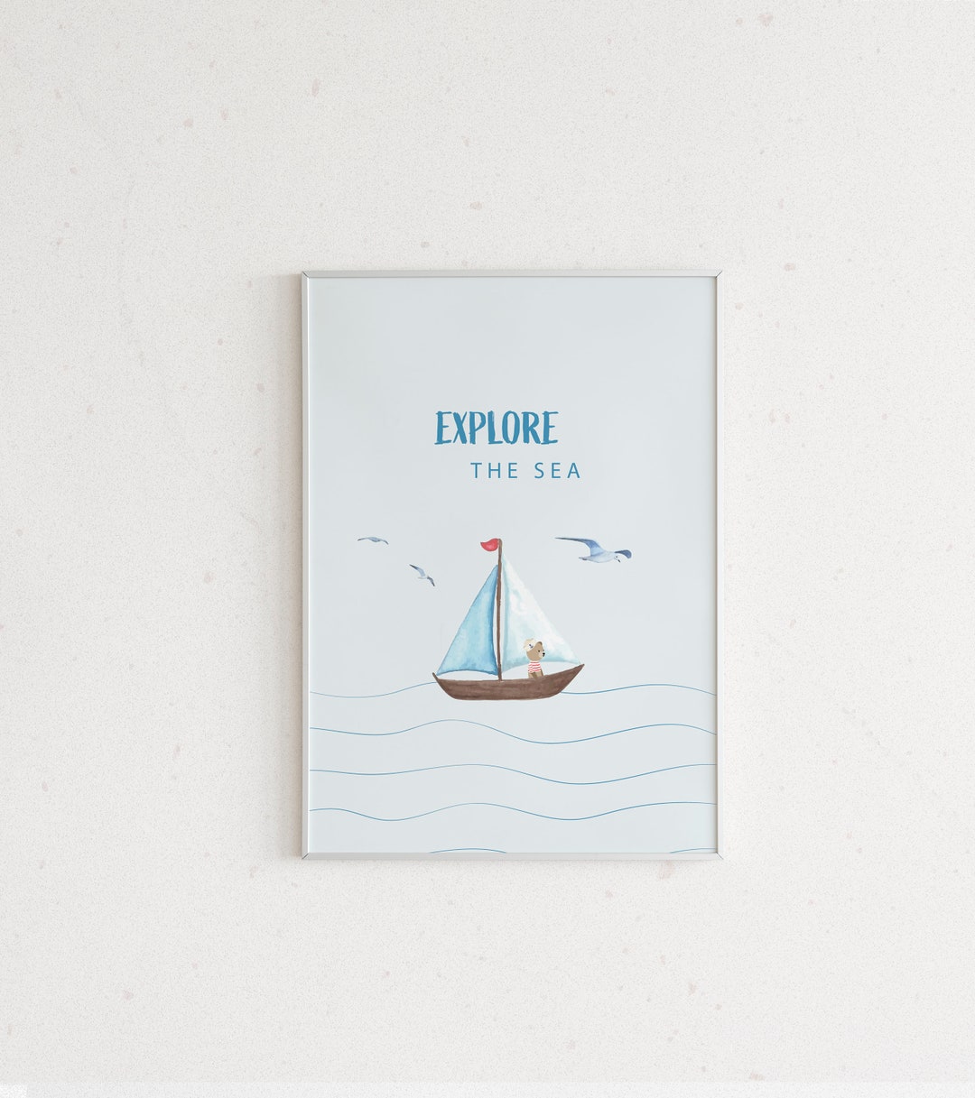Sea Themed Poster DIGITAL DOWNLOAD - Etsy