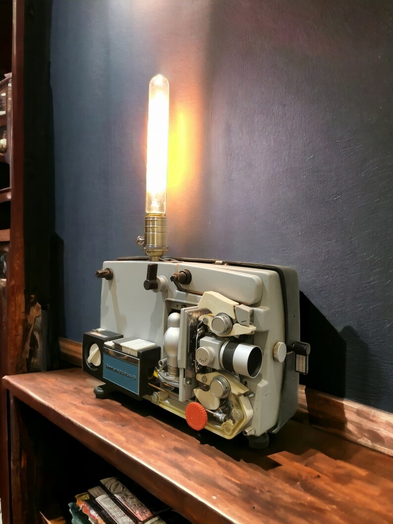Vintage Sankyo 8mm Film Projector Converted to Edison Lamp - Etsy