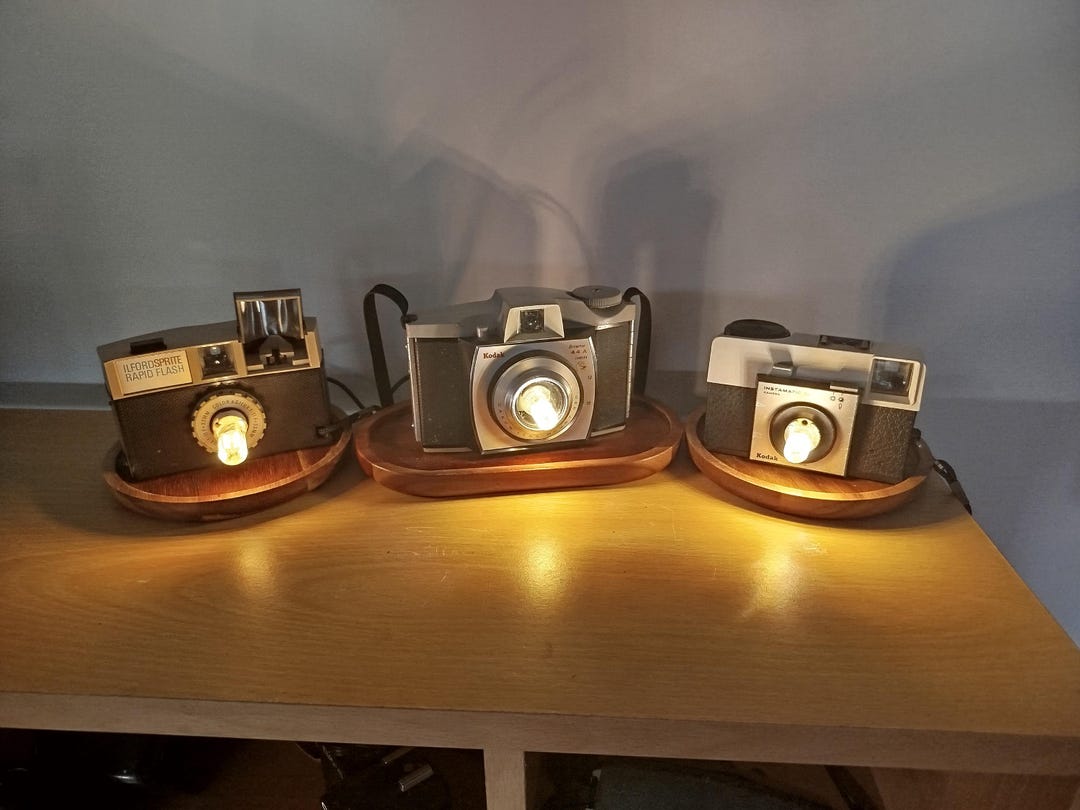 1970s Camera Lamps 12v LED - Etsy