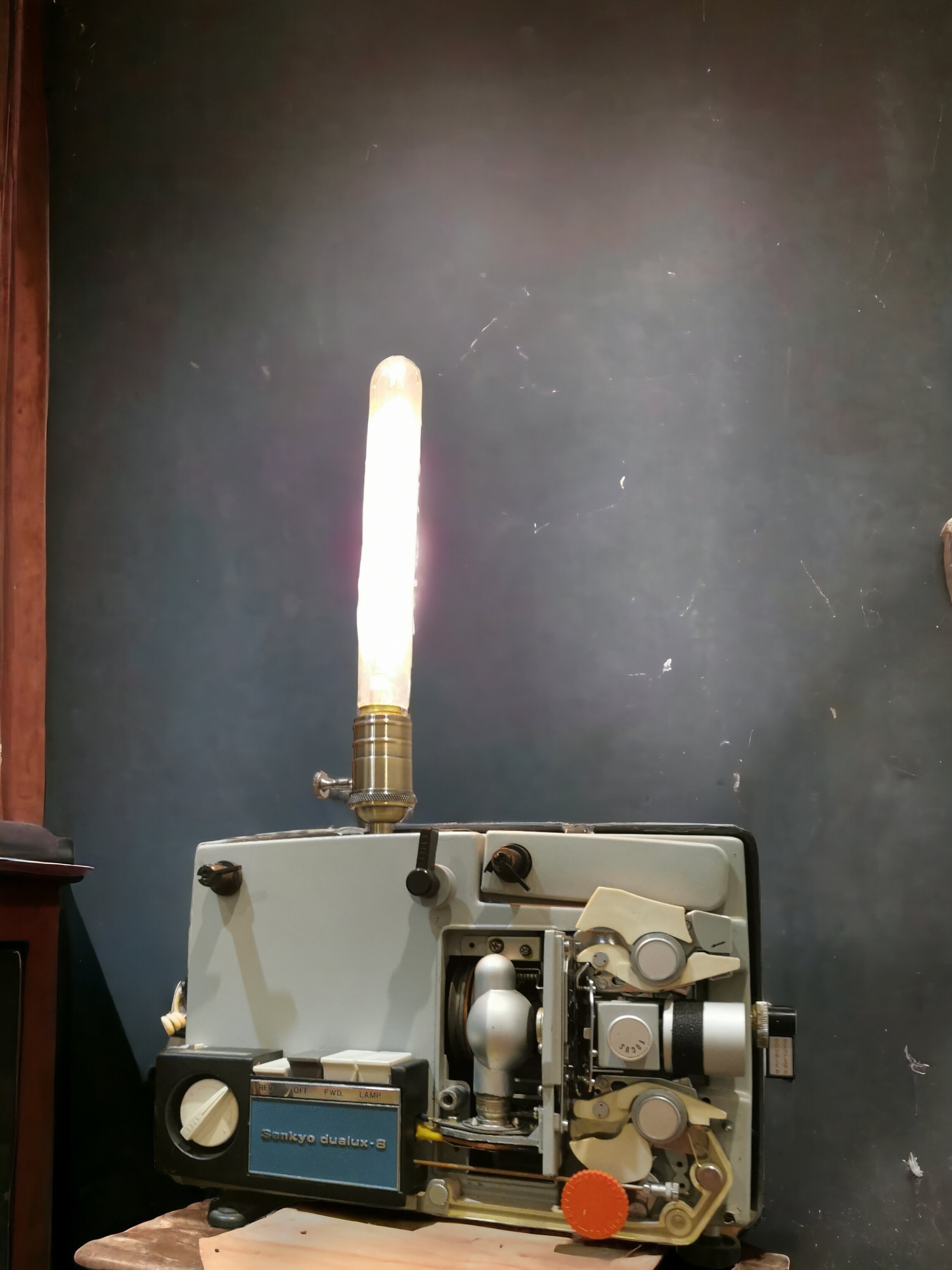 Vintage Sankyo 8mm Film Projector Converted to Edison Lamp - Etsy