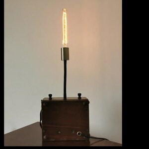 Vintage Voltmeter Converted to Edison Lamp - Etsy