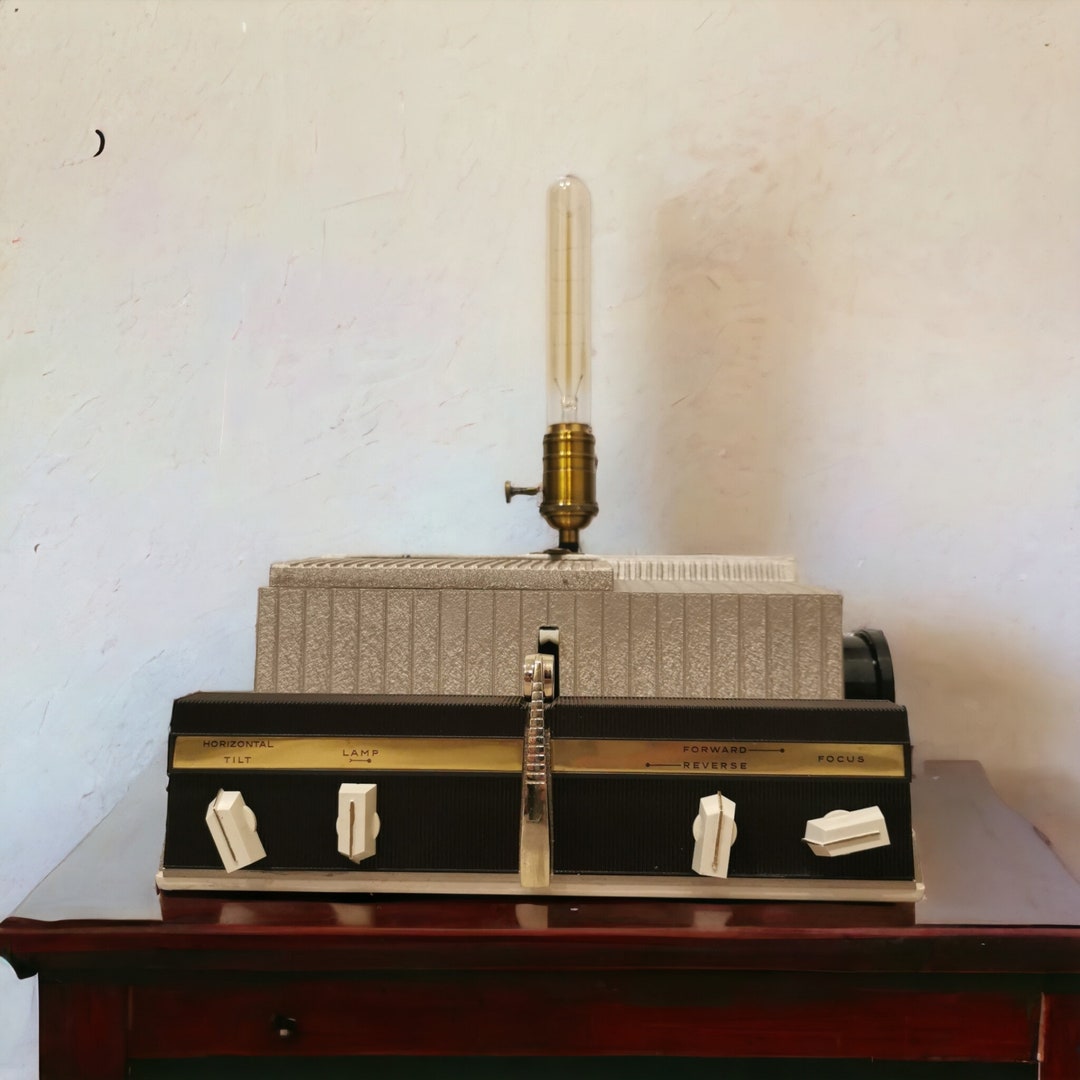 Vintage Sawyers Slide Projector Converted to Edison Lamp - Etsy