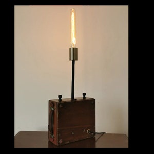 Vintage Voltmeter Converted to Edison Lamp - Etsy