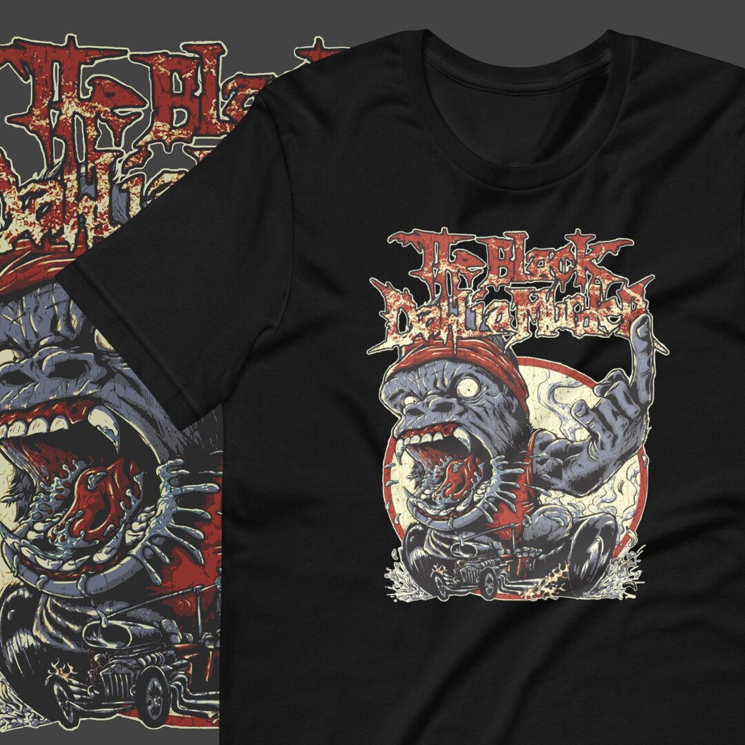 Black Dahlia Murder T-shirt Deathcore Aesthetics Extreme Metal Clothing ...