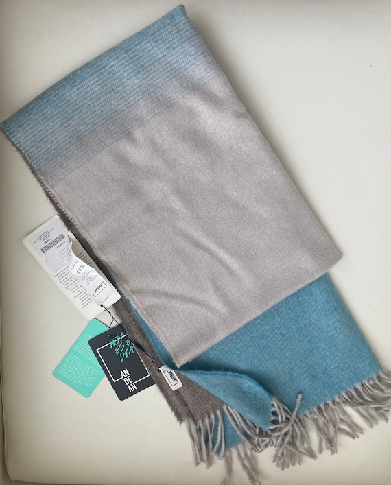 ANDEAN Baby Alpaca Wool Scarf from Peru Brand New wit… - Gem