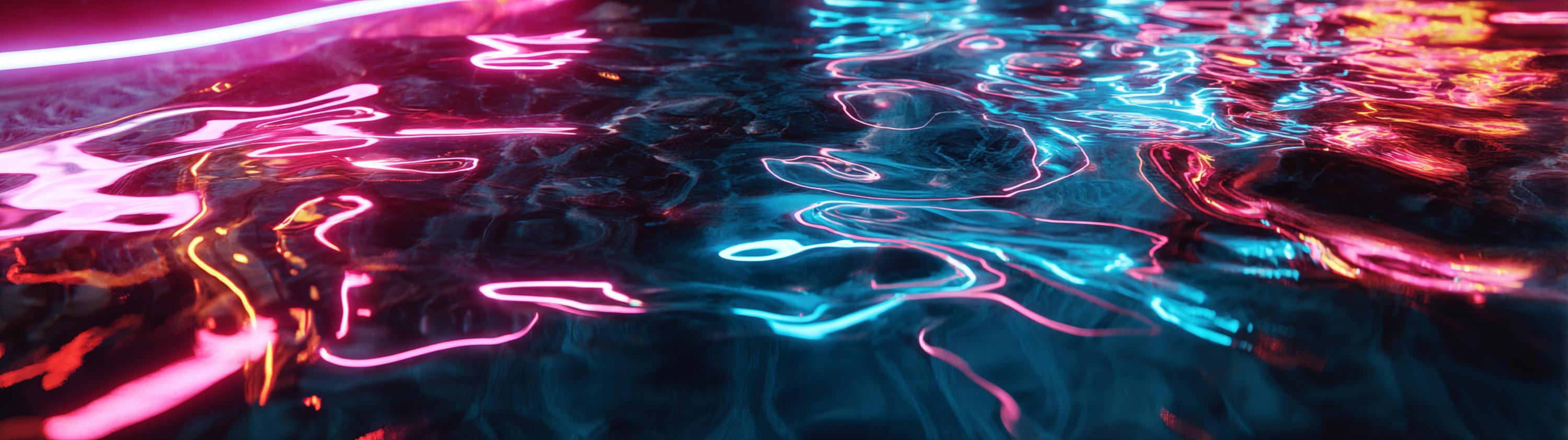 Neon Lucid Dreams - Dual Monitor Wallpapers - 12 High-resolution ...