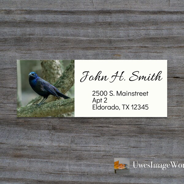 Bird Label - Etsy
