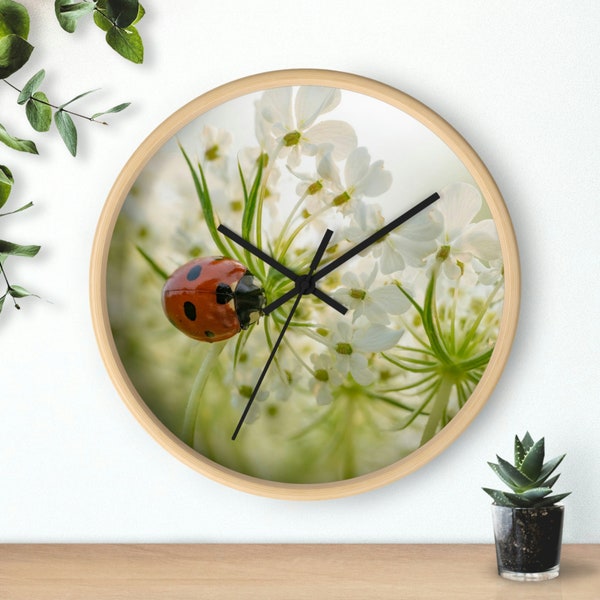 Ladybug Clock - Etsy