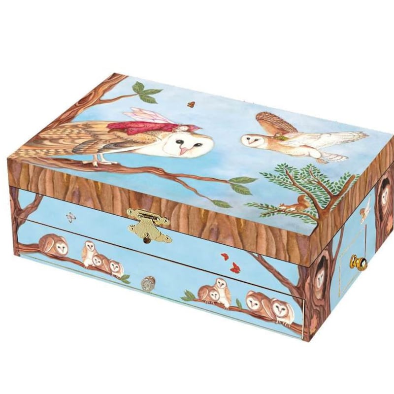 Owl Music Box - Etsy