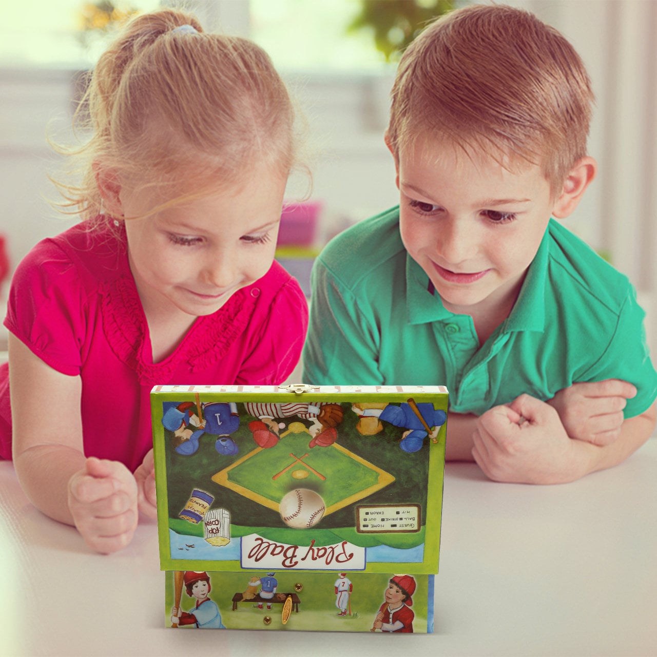 Enchantmints Baseball Music Box, Gift for Boys, Nursery Decor, Kids ...