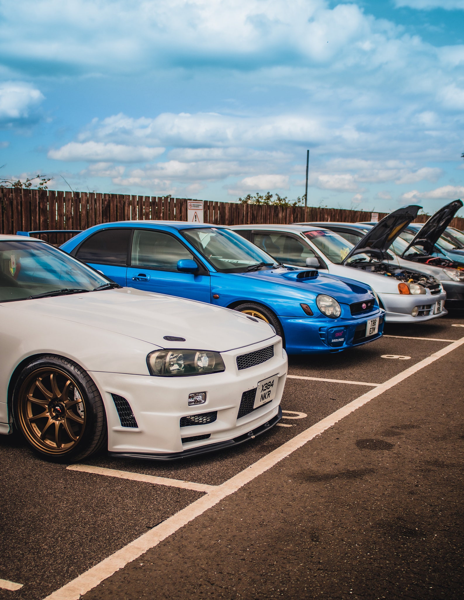 Japanese Car Meet JDM Subaru Nissan R32 R34 Automotive - Etsy
