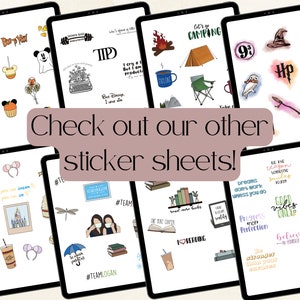 Magic Kingdom Digital Stickers, Digital Planner Stickers, Digital ...