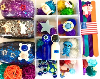 Alien Playdough Kit - Etsy