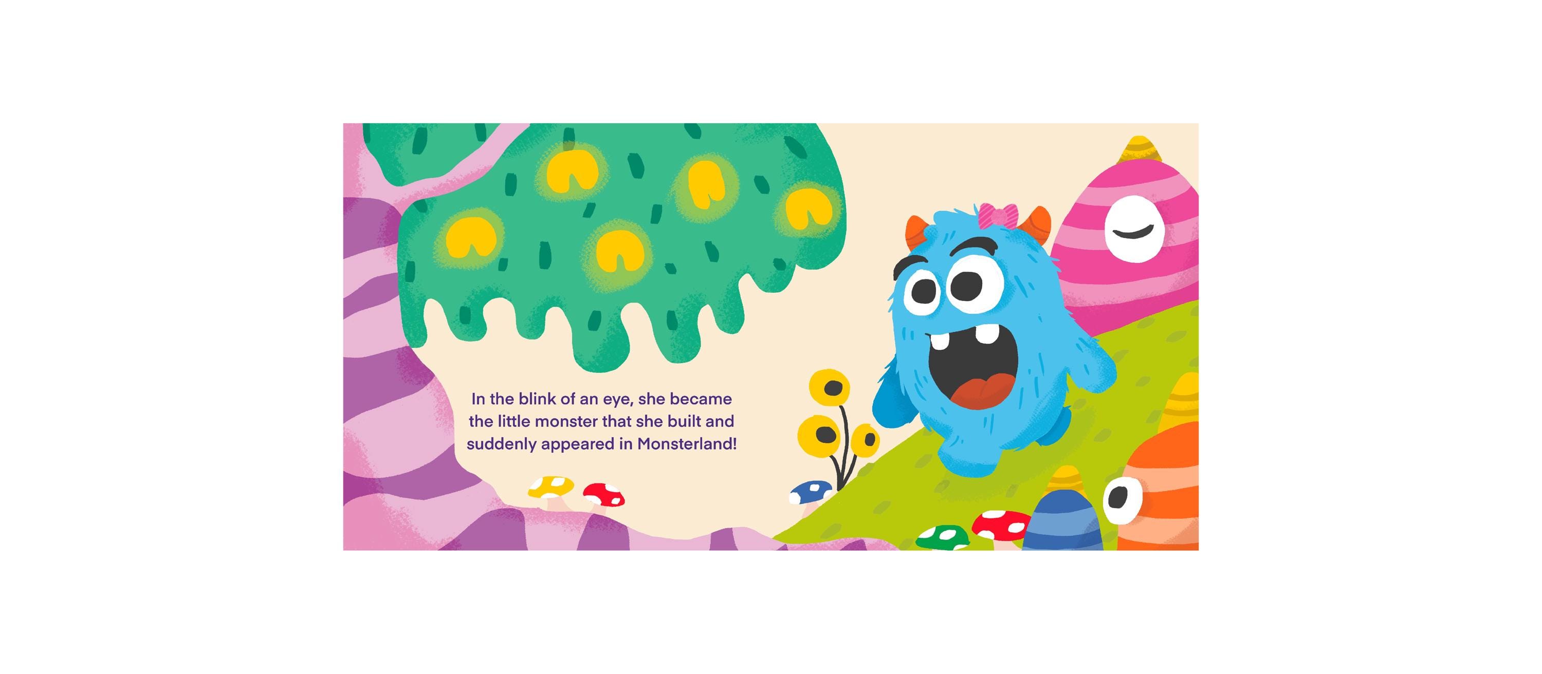 Personalized Childrens Book My Little Monster Birthday Party, Custom ...