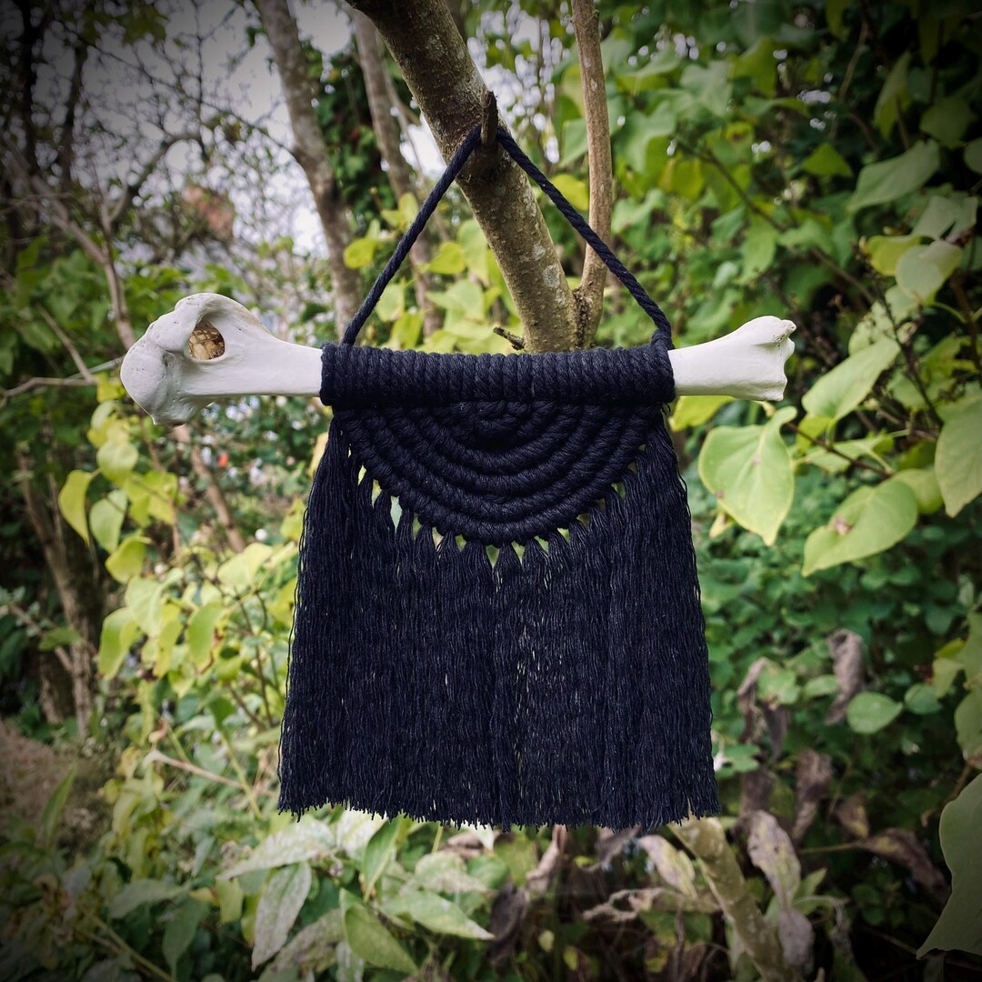 Real Bone Macrame Wall Hanging - Etsy
