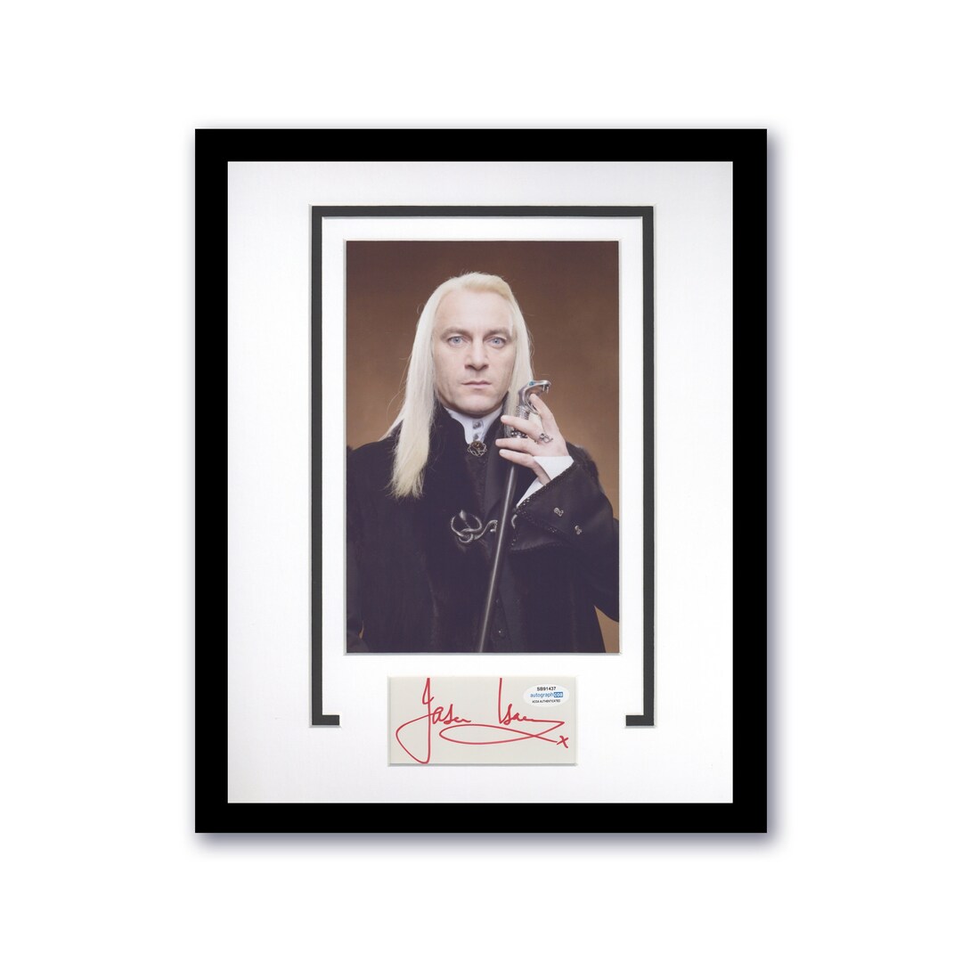 Jason Isaacs "harry Potter" AUTOGRAPH Signed Custom Framed 11x14 ...