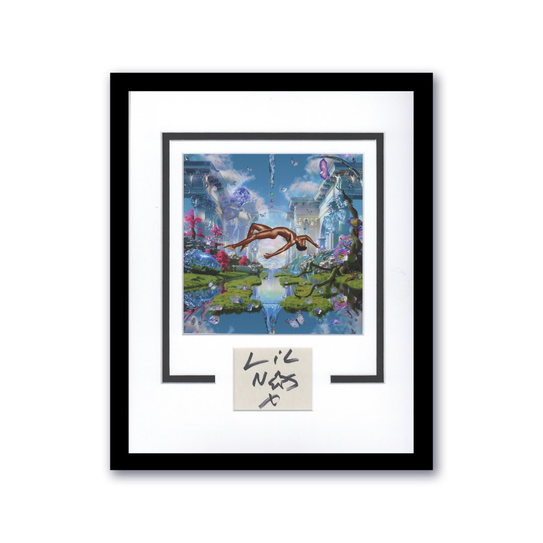 Lil Nas X "montero" AUTOGRAPH Signed Custom Framed 11x14 Matted Display ...
