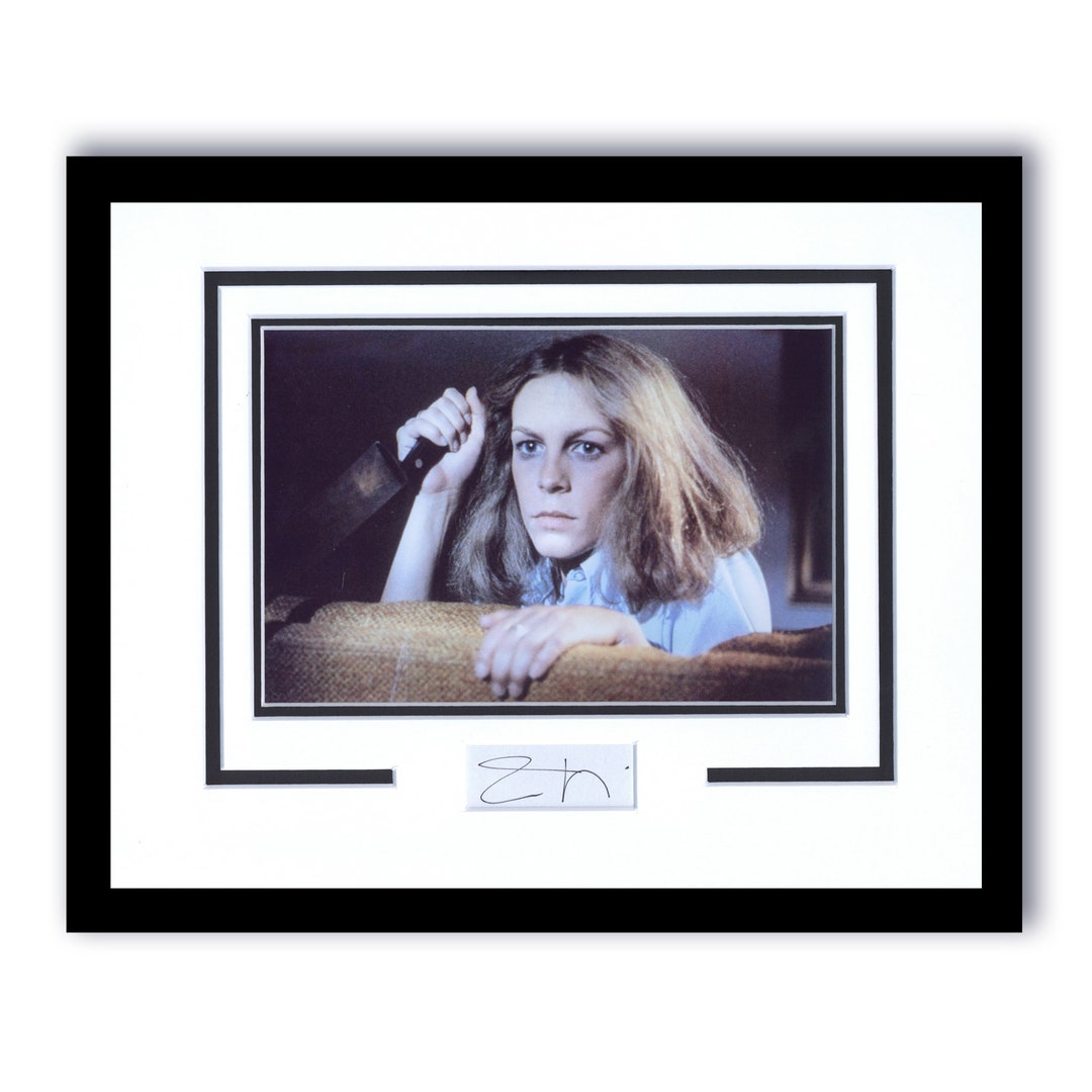 Jamie Lee Curtis "halloween" AUTOGRAPH Signed Custom Framed 11x14 ...