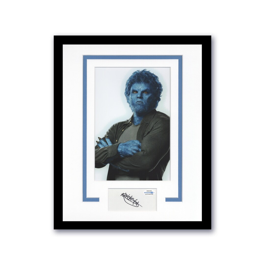 Nicholas Hoult "x-men: Apocalypse" AUTOGRAPH Signed Framed 11x14 ...