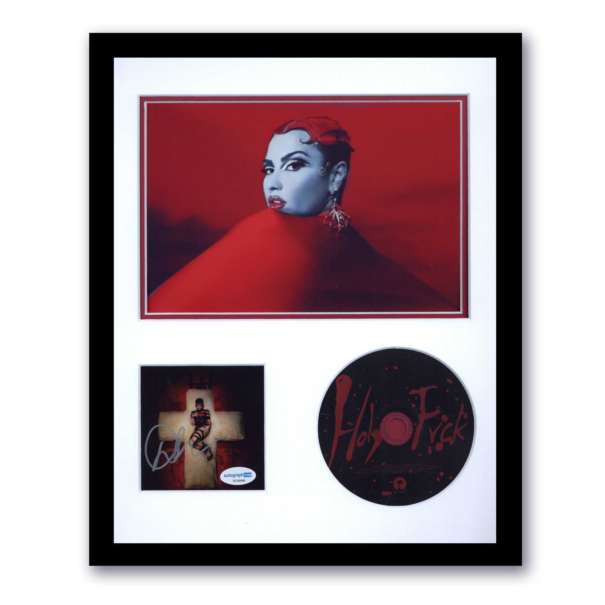 Demi Lovato Autograph Heart