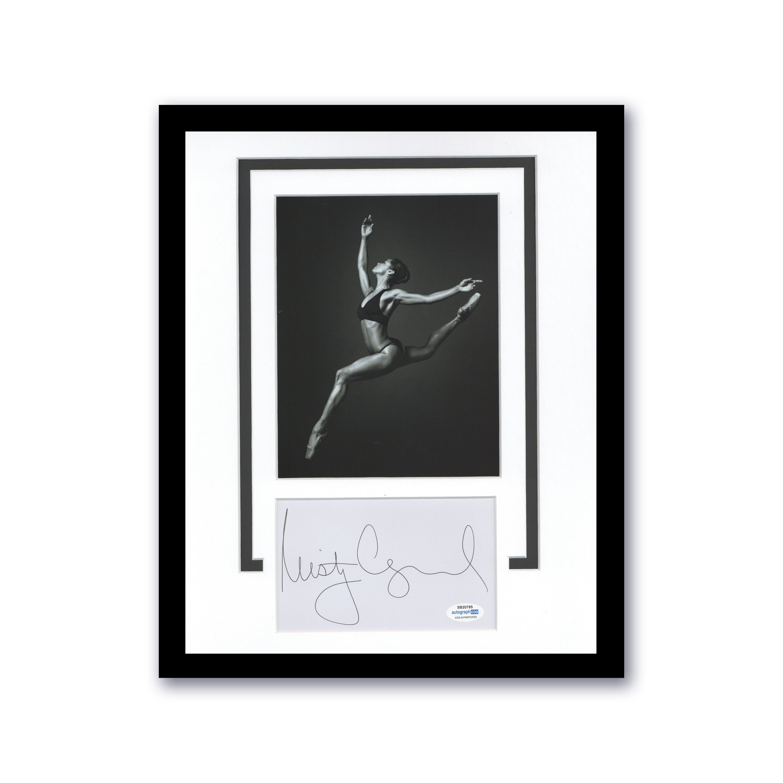 Manufacturer regenerated product MISTY COPELAND SIGNED AUTOGRAPHED ...