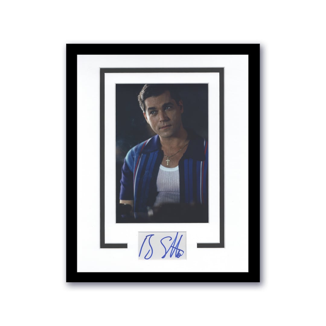 Ray Liotta "goodfellas" AUTOGRAPH Signed Photo Custom Framed 11x14 ...