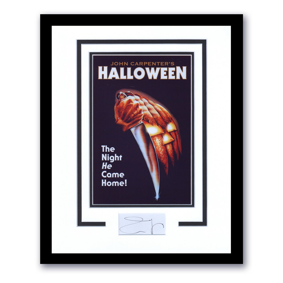 Jamie Lee Curtis "halloween" AUTOGRAPH Signed Custom Framed 11x14 ...