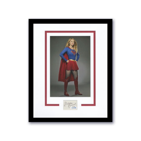 Melissa Benoist supergirl AUTOGRAPH Signed Custom - Etsy