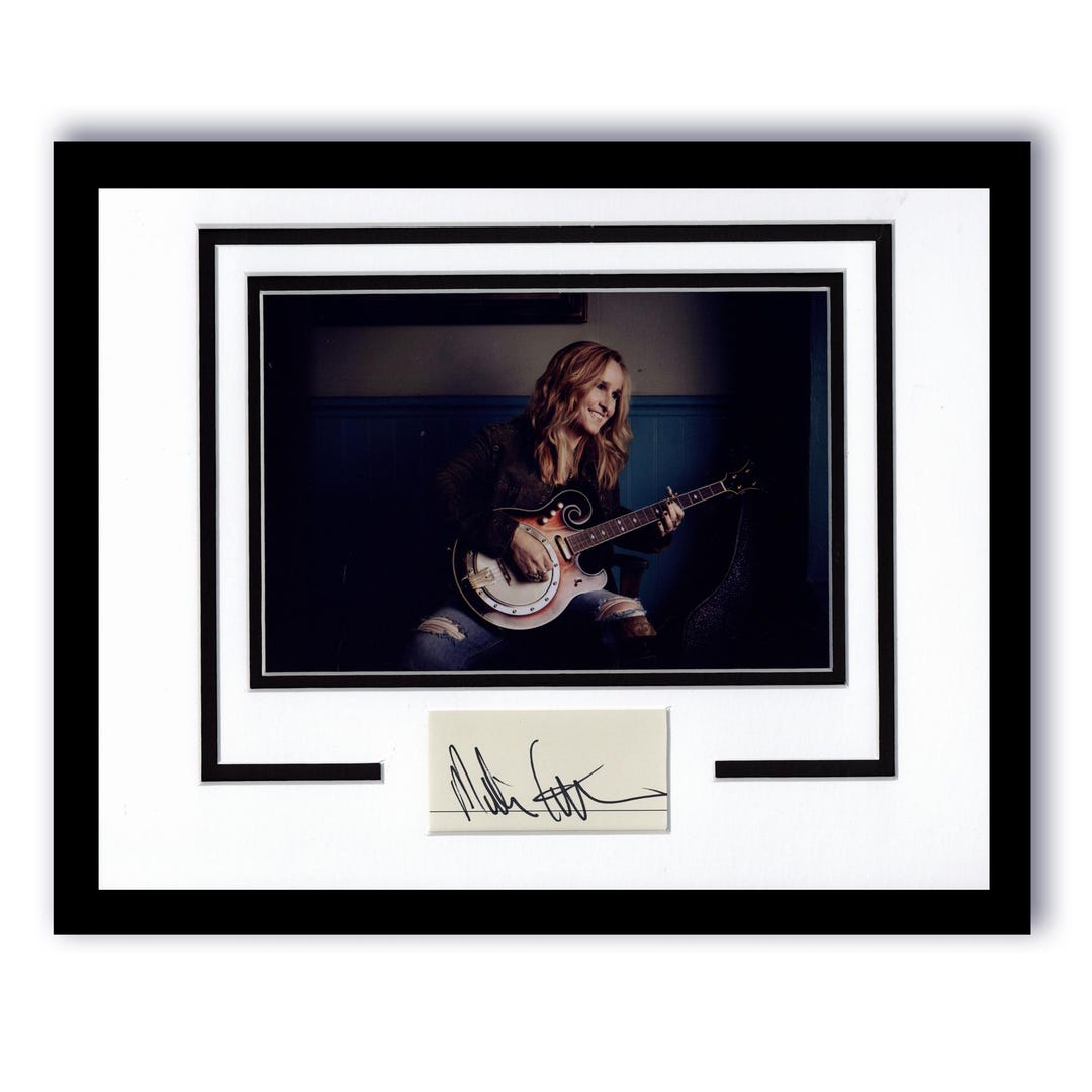 Melissa Etheridge "brave and Crazy" AUTOGRAPH Signed Framed 11x14 ...