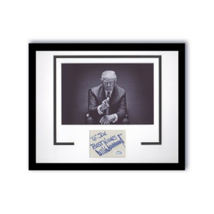 Donald Trump AUTOGRAPH Signed President MAGA Custom Framed 11x14 ...