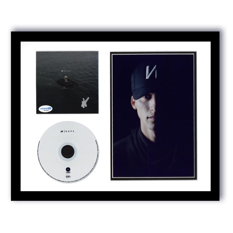 NF hope AUTOGRAPH Signed Photo Custom Framed 11x14 Matted CD Display B ...