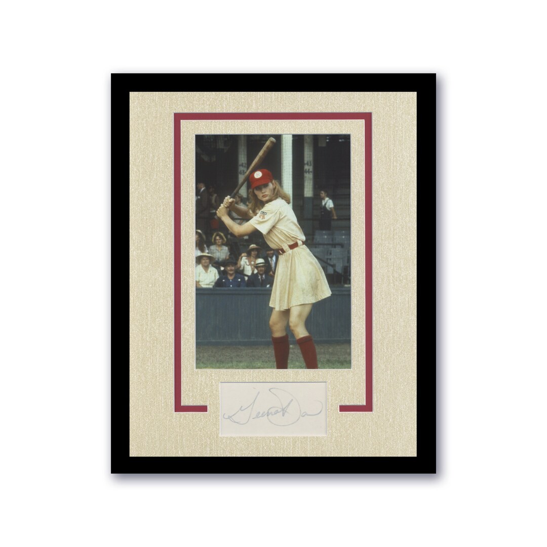 Geena Davis a League of Their Own AUTOGRAPH Signed - Etsy