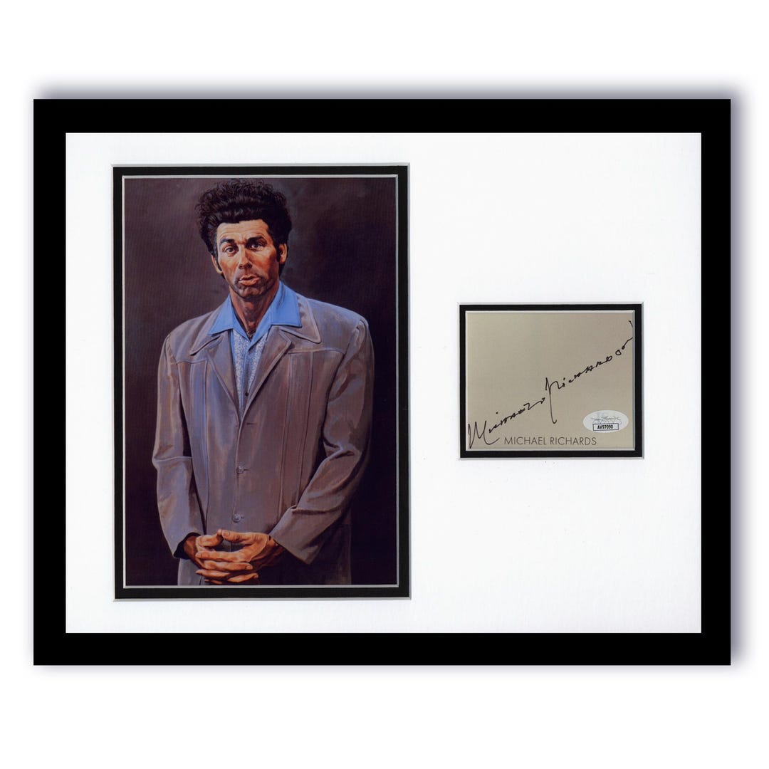 Michael Richards "seinfeld" AUTOGRAPH Signed 'kramer' Framed 11x14 ...